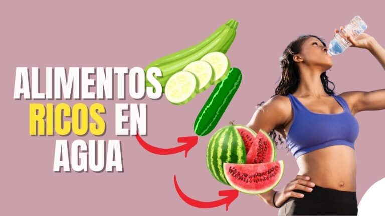 Alimentos ricos en agua - Tratamos el Agua