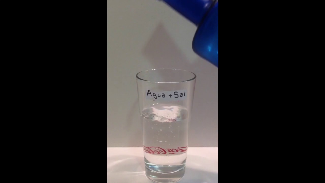 Disolver sal en agua: ¿cambio físico o químico? - Tratamos el Agua